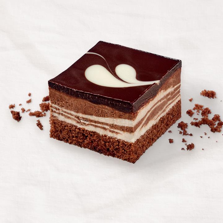 ERLENBACHER Mousse-au-chocolat-Schnitte, vorgeschnitten | FRONERI Austria